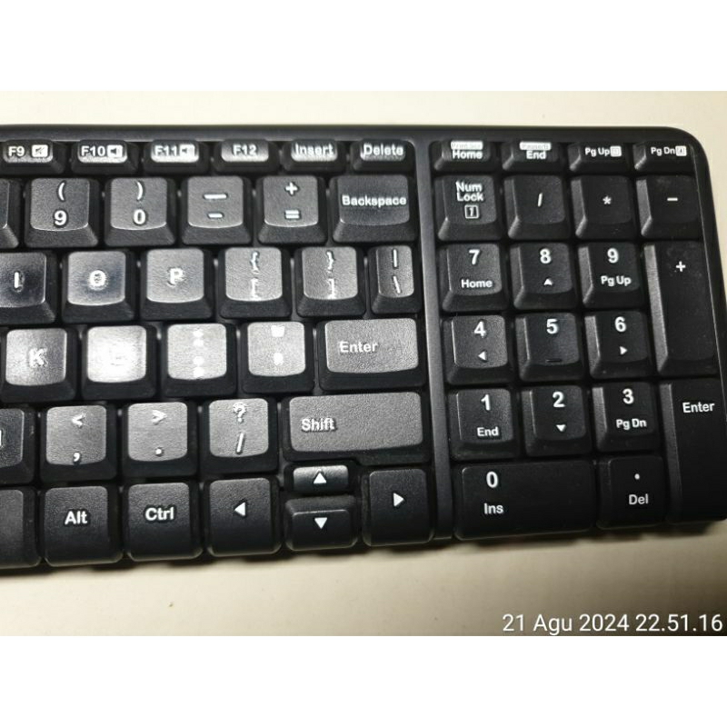 Jual keyboard logitech K220 wirelles | Shopee Indonesia