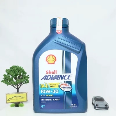 Jual Oli Shell Advance Matic AX7 SCOOTER 800ml oli shell AX7 0,8L10W-30 ...