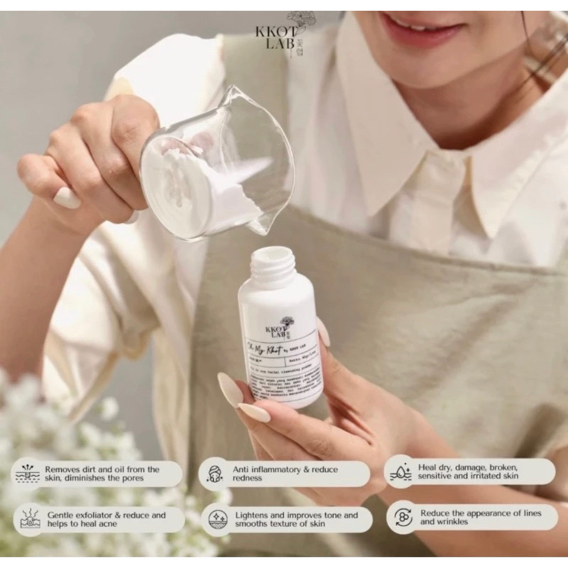 Jual KKOT LAB OH MY KKOT (All in One Facial Cleansing Powder) | Shopee ...