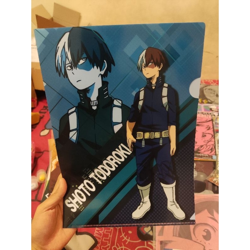 Jual Clear File A4 Shoto Todoroki Official Merchandise My Boku No Hero ...
