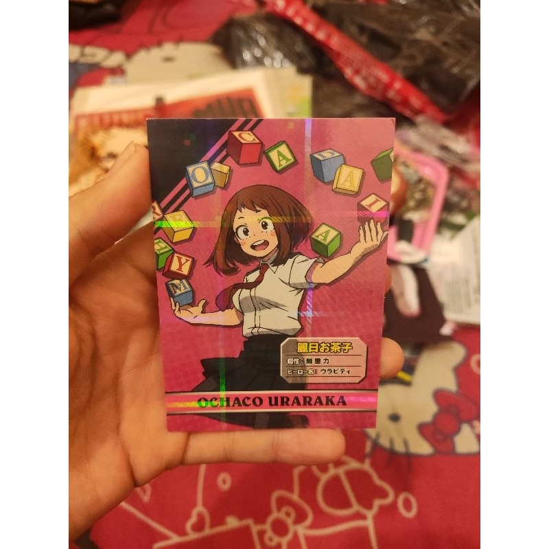 Jual Wafer Card / Photocard Uraraka Ochako / Uravity Official ...