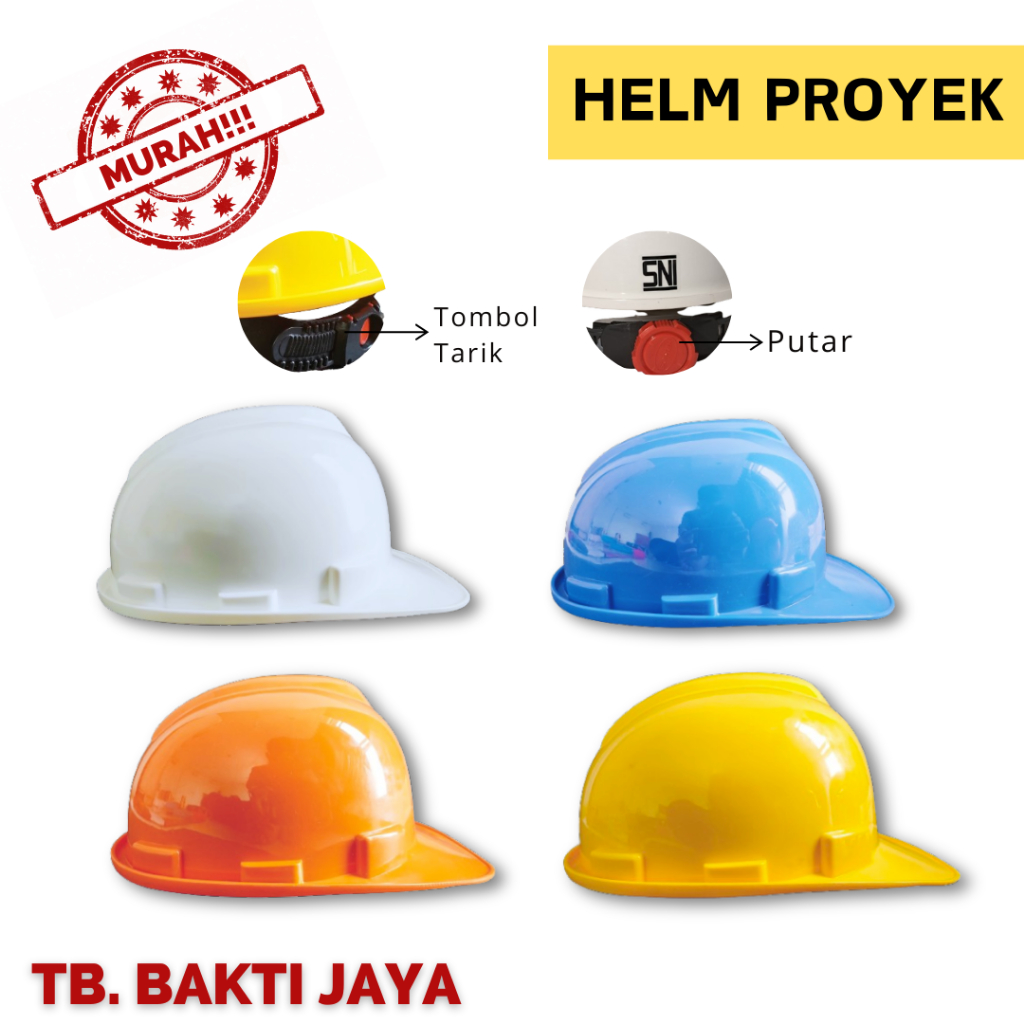 Jual Topi proyek Safety Pelindung kepala TERMURAH SNI | Shopee Indonesia