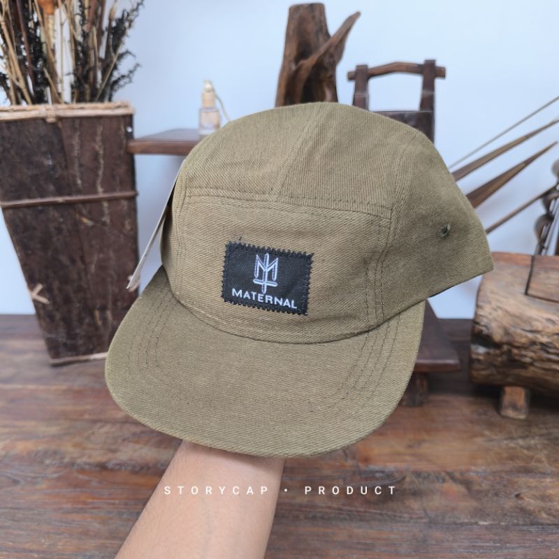 Jual TOPI 5 PANEL CAP DISTRO - Maternal - TOPI FIVE PANEL PRIA HIJAU ...