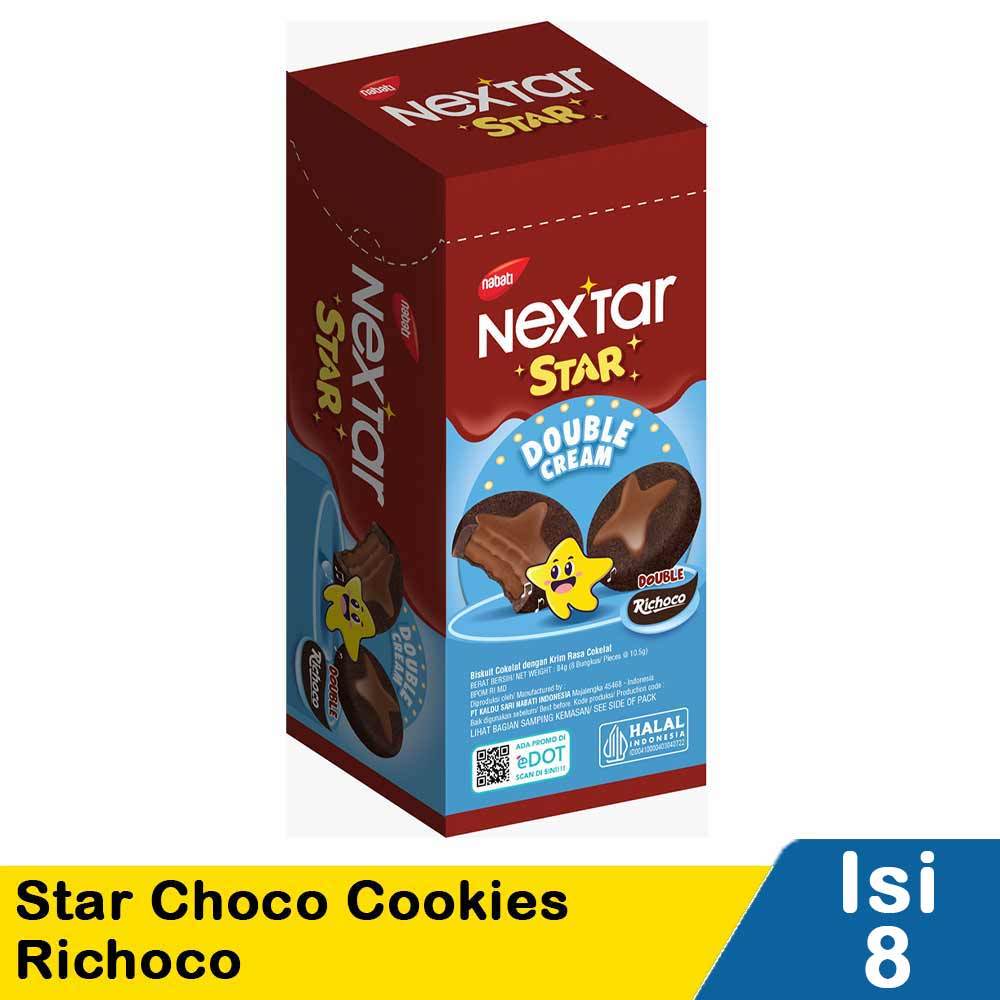 Jual NABATI NEXTAR STAR RICHOCO 80GR /BOX | Shopee Indonesia