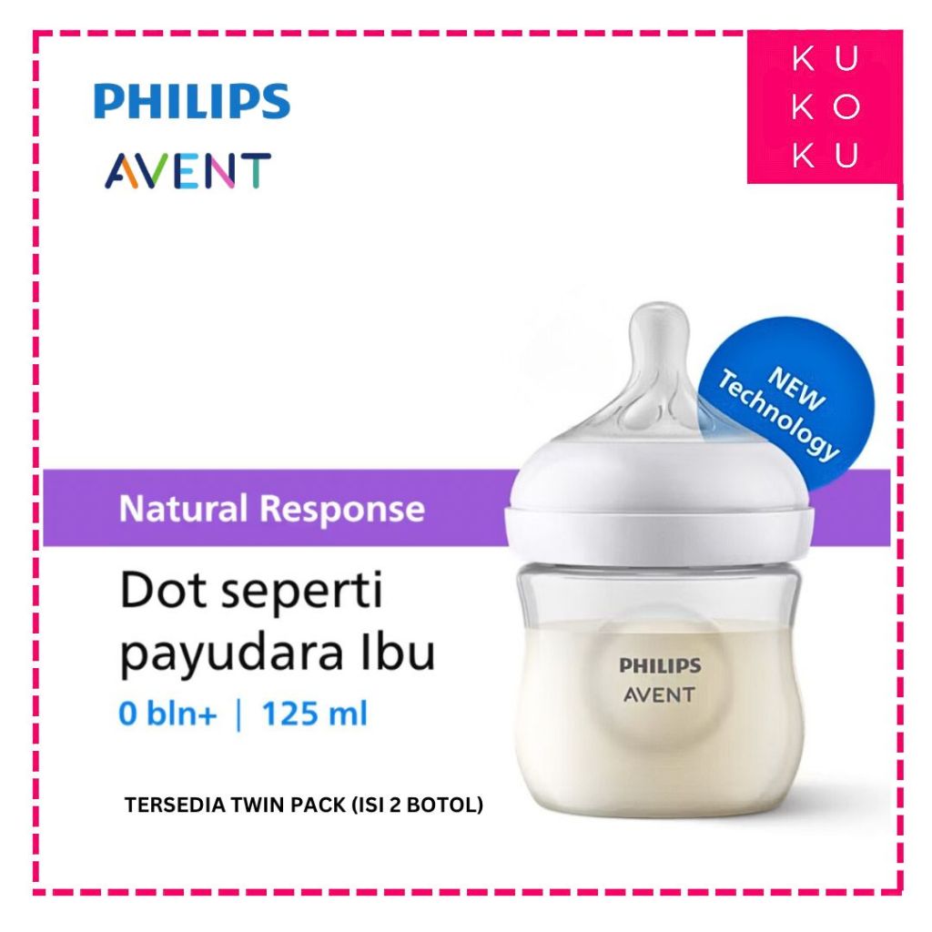 Jual Philips Avent Dot Botol Susu Bayi Natural Response | Shopee Indonesia
