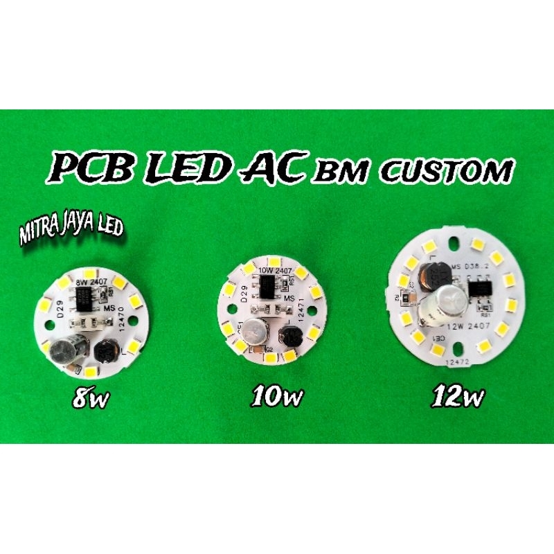 Jual PCB LED AC BM custom diameter kecil | Shopee Indonesia