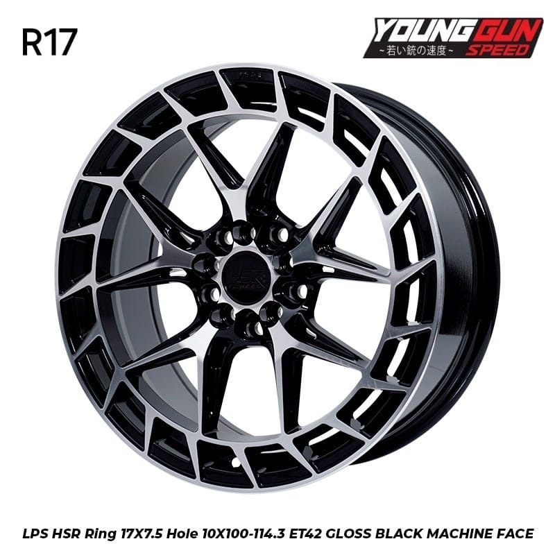 Jual Velg Racing 17 Xpander Terios Rush Luxio Grand Max Pelek HSR Ring ...