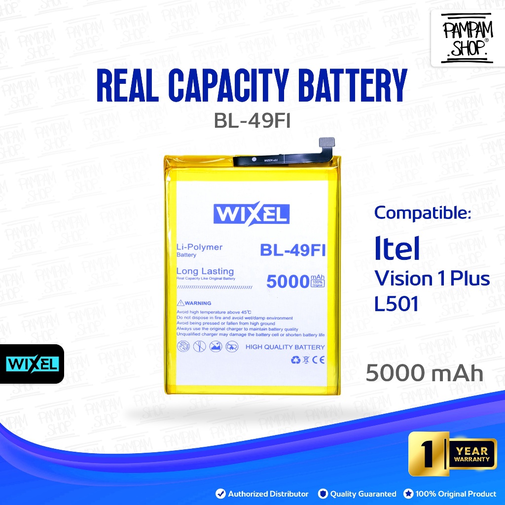 Jual WIXEL Baterai BL-49FI BL49FI Itel Vision 1 Plus L501 1+ Real ...
