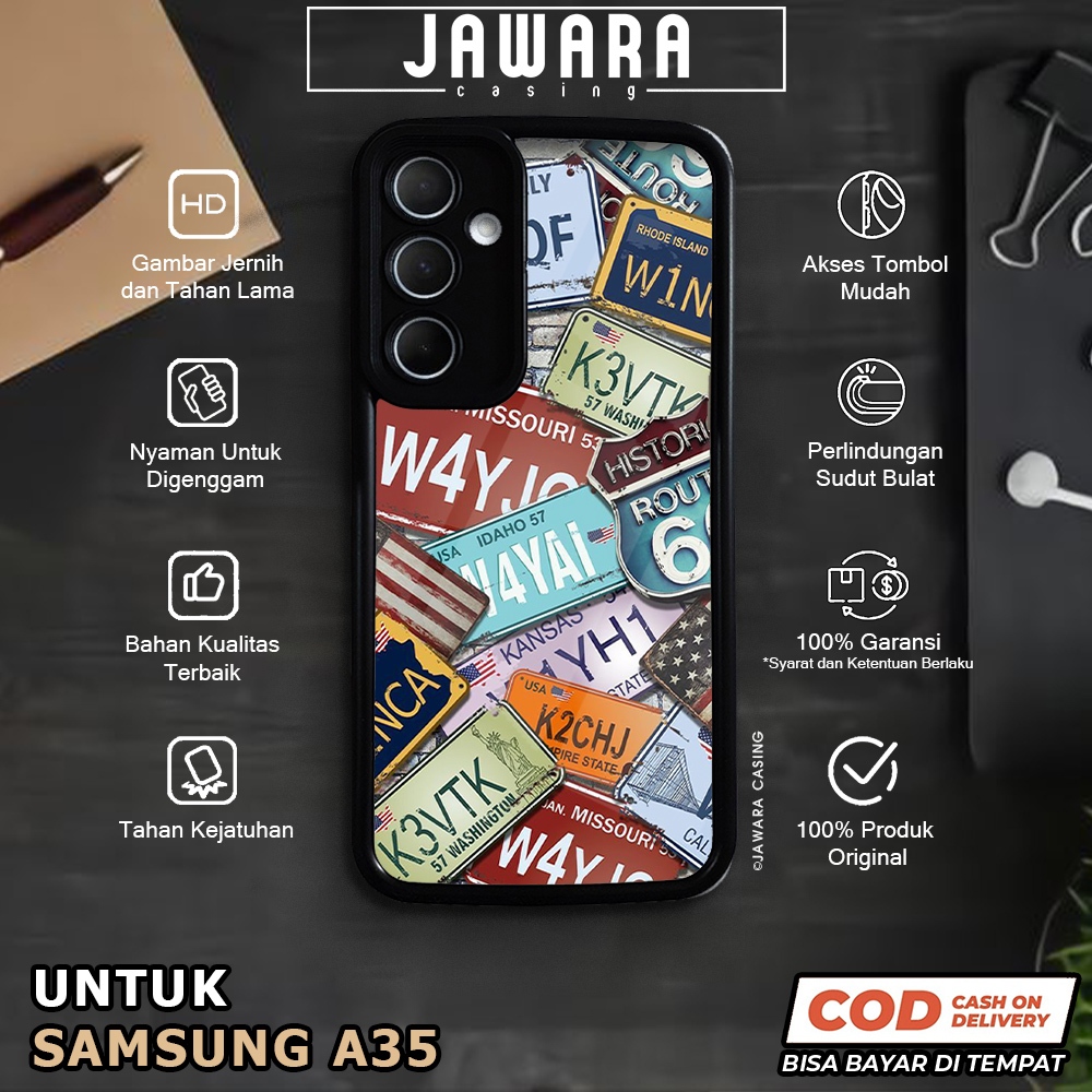 Jual Case Samsung A35 Casing Samsung A35 [TRVL] Premium Case Glossy ...