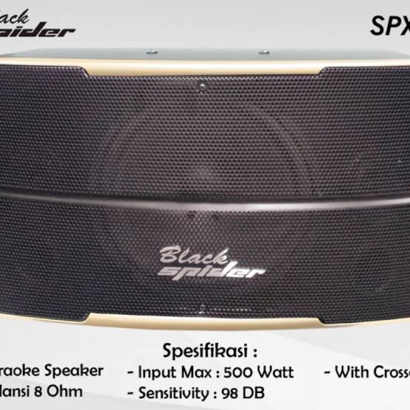 Jual BLACK SPIDER SPEAKER BLACK SPIDER BS SPX 450 BLACK SPIDER 10 INCH ...