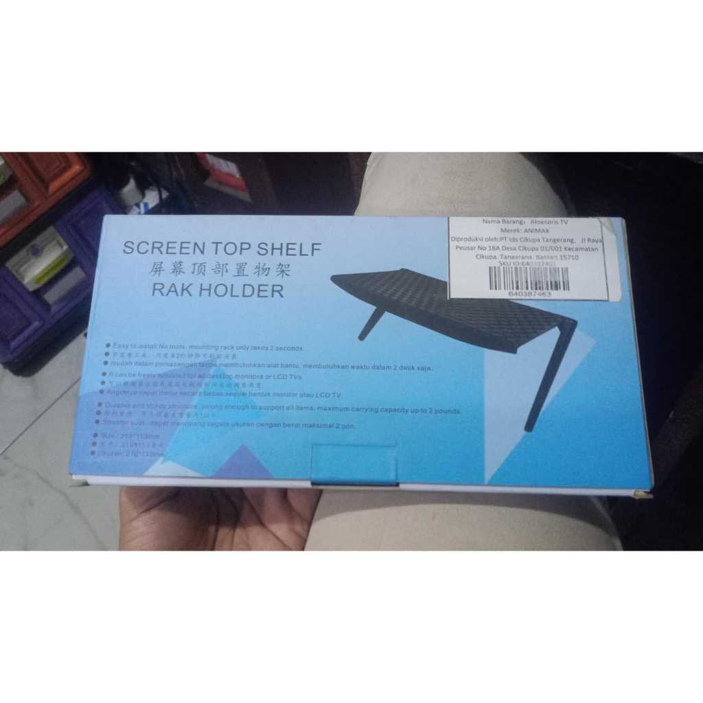 Jual Rak holder Atas TV / Monitor Tatakan Set Top Box, Remote, Modem ...