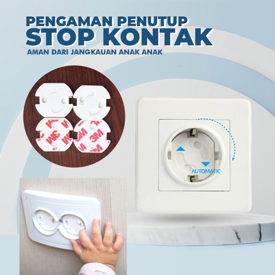 Jual Penutup Pelindung Stop Kontak Tutup Pengaman Cover Stop Kontak ...