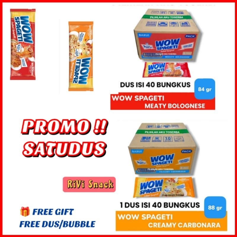 Jual [PROMO] PAKET SATU DUS WOW SPAGETI / WOW SPAGHETTI MAYORA SEDUS ...
