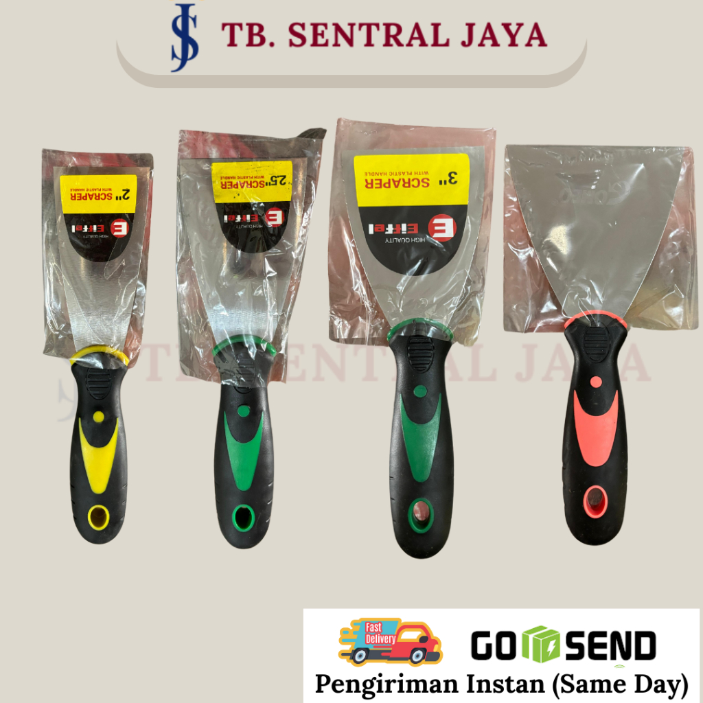 Jual Scrap Gagang Karet 2", 2.5", 3", 4"/ Kapi Besi/Scrap Dempul Merk ...