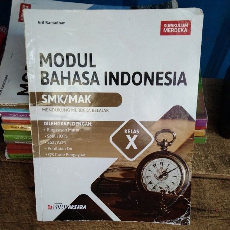 Jual MODUL BAHASA INDONESIA SMK/MAK KELAS X/10 KURIKULUM MERDEKA ...