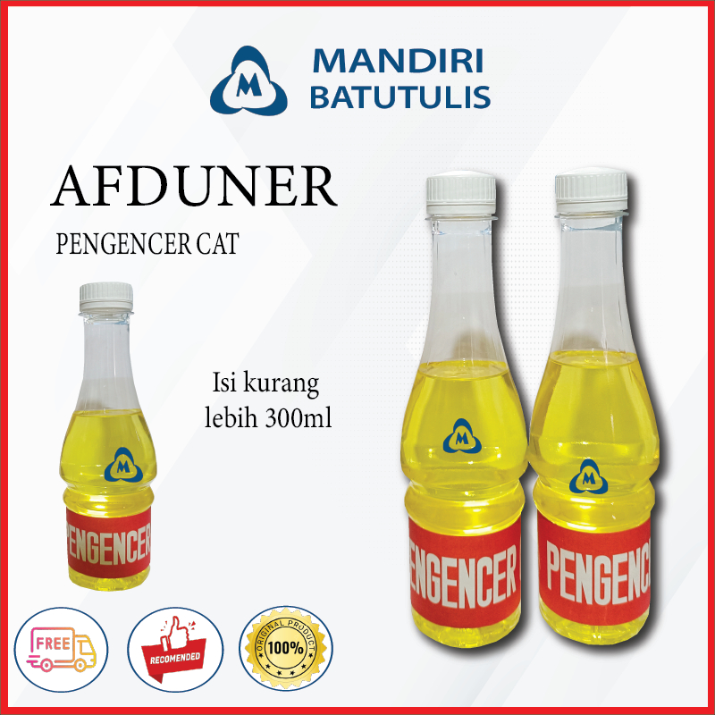 Jual Thinner AFDUNNER Pengencer Cat AFDUNER GARUDA Botol - Minyak Cat ...