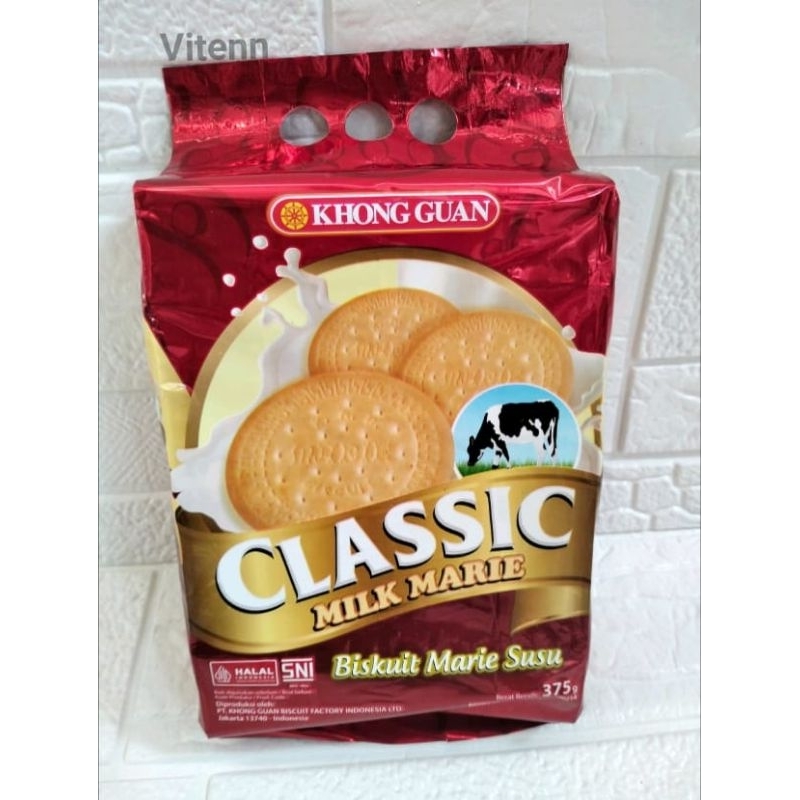 Jual biskuit milk Marie 375gr Khong guan | Shopee Indonesia