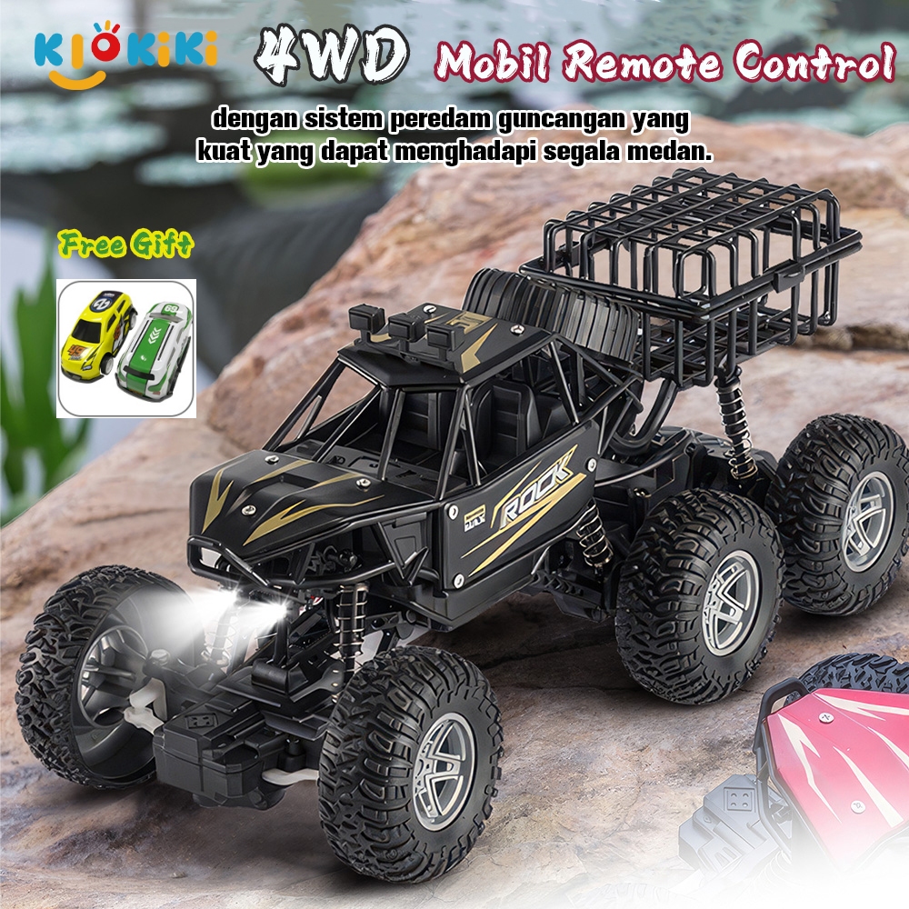 Jual KiKiTOY 6 Roda Mobil Remote Control Besar RC Off Road Jumbo 4WD Mobil Mobilan Mainan Anak ...