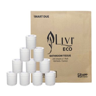 Jual Livi Eco Bathroom Tissue 10 Roll / Tisu Gulung Lembut LIVI / Tisu ...