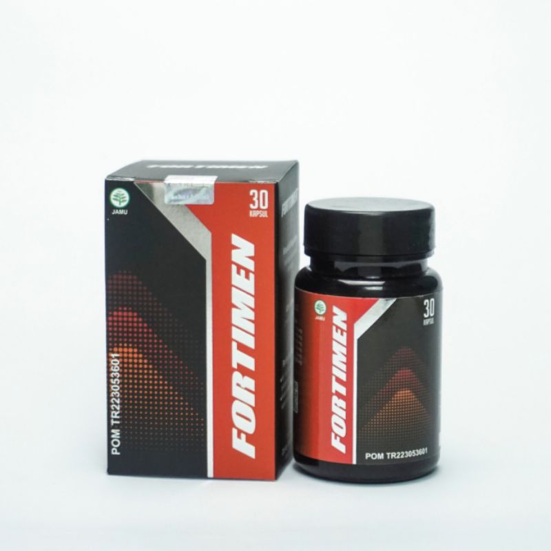 Jual FORTIMEN Obat Herbal Stamina | Panax Ginseng Purwoceng Jahe Merah ...