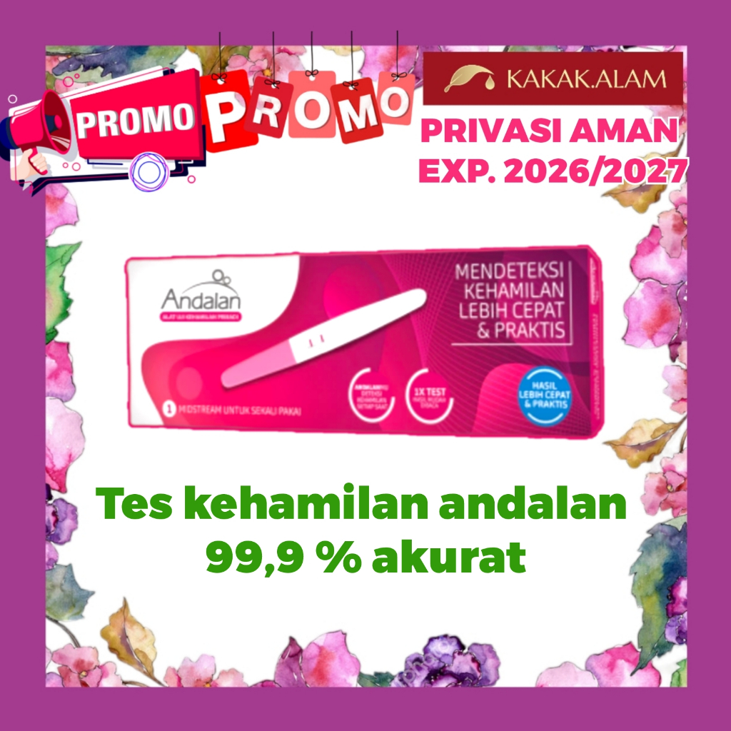 Jual Andalan Pregnancy test pack Tes kehamilan andalan midstream ...
