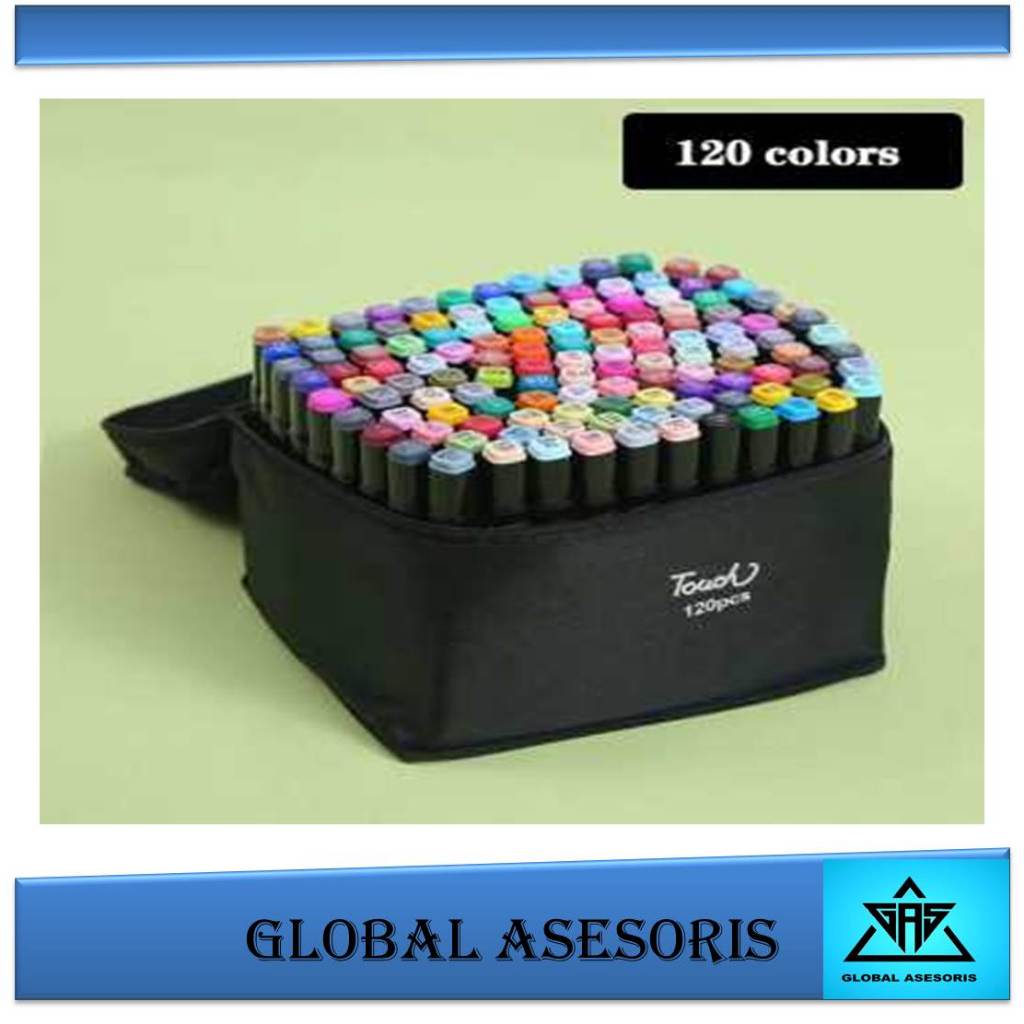 Jual Spidol Permanen Spidol Warna Warni Spidol 1 Pack 120 pcs Toddi ...