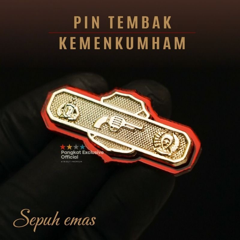 Jual PIN TEMBAK KEMENKUMHAM LUXURY - PIN MENEMBAK KUMHAM | MORTAL ...