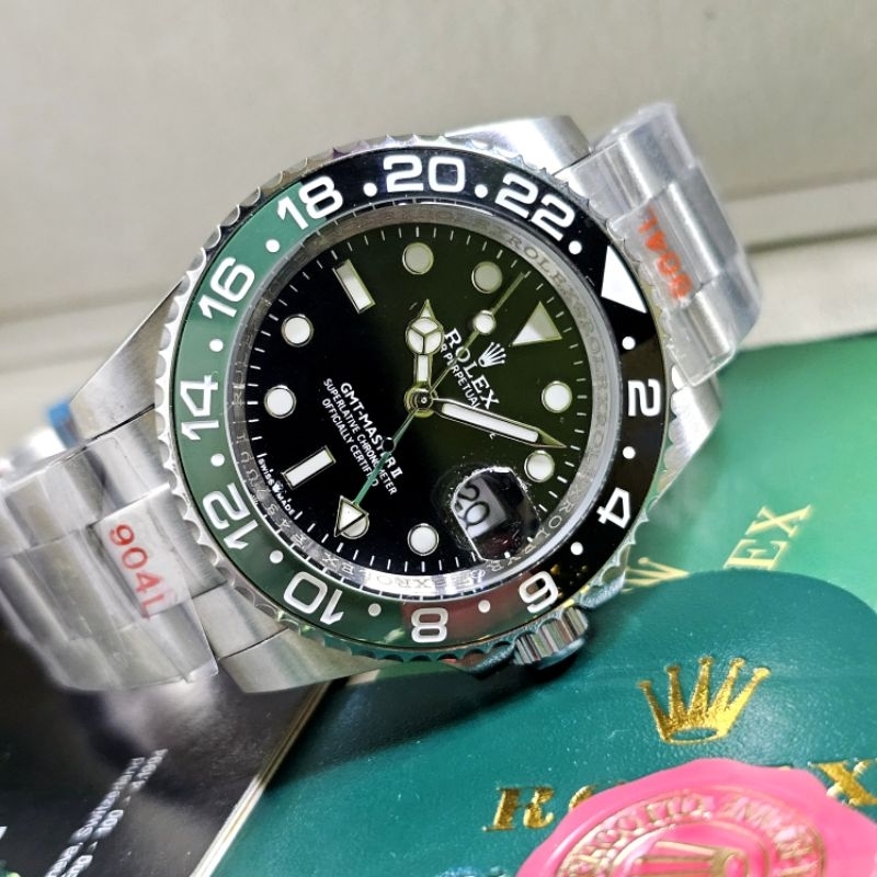 Jual ROLEX GMT Master II Starbucks Oyster Solid, Jam Tangan Automatic ...