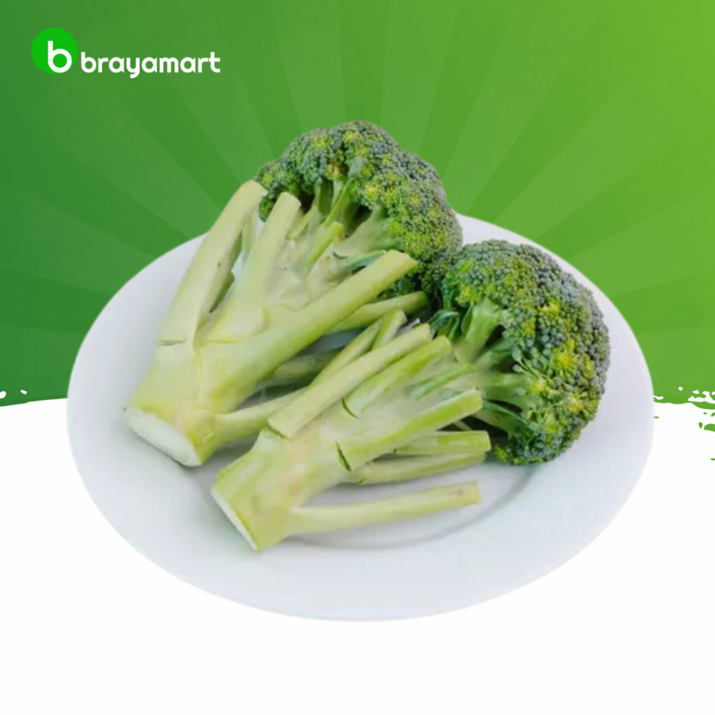 Jual Sayur Brokoli 250 gram Brayamart | Shopee Indonesia