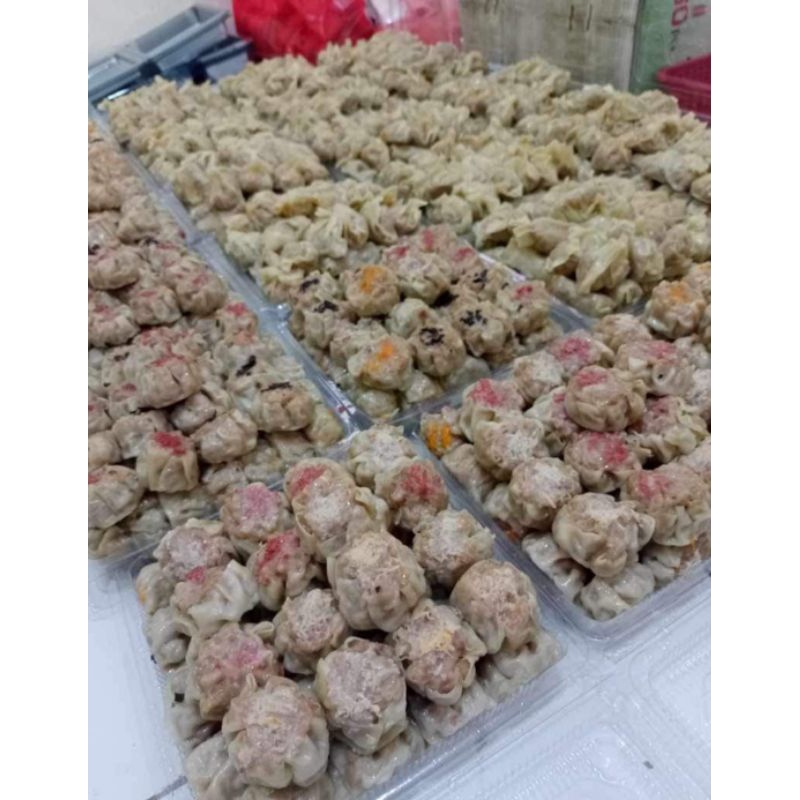 Jual dimsum mini food Frozen isi 100 pcs halal enak, gratis saos ...