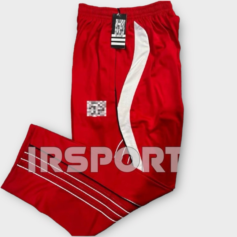 Jual Celana training panjang polos warna merah lis putih | Shopee Indonesia