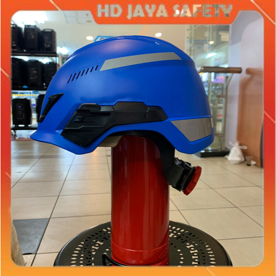 Jual Helm MSA V-Gard H1 Safety Helmet Trivent Fastrcak Lokal SNI Biru ...