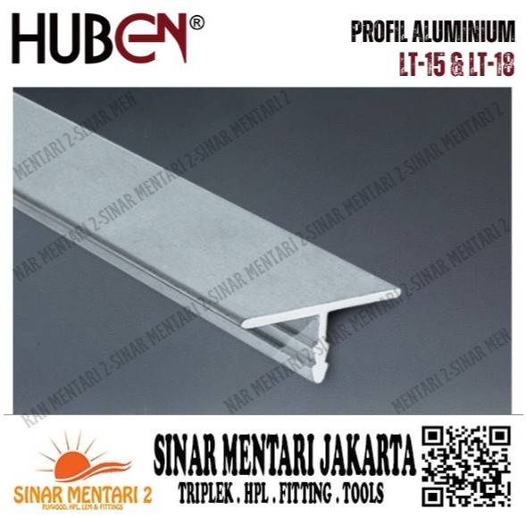 Jual HUBEN List T Aluminium LT-18 KHUSUS INSTANT | Shopee Indonesia
