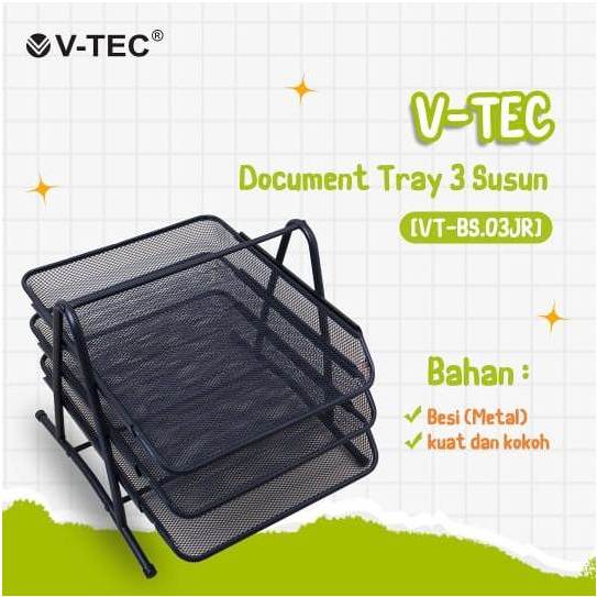 Jual RAK DOKUMEN BESI VTEC 3 SUSUN | Shopee Indonesia