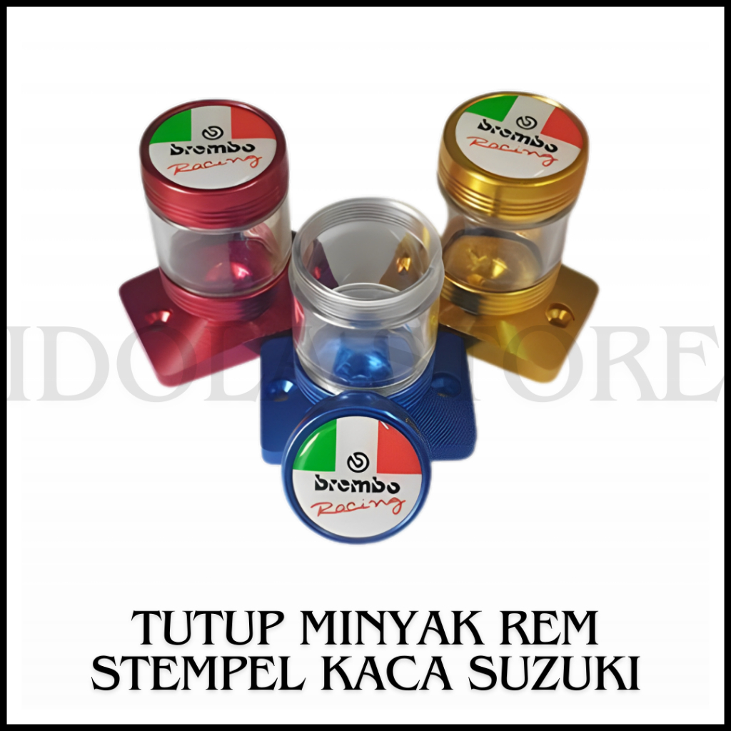 Jual TABUNG MINYAK REM MODEL STEMPEL UNIVERSAL MOTOR SUZUKI Accesories ...