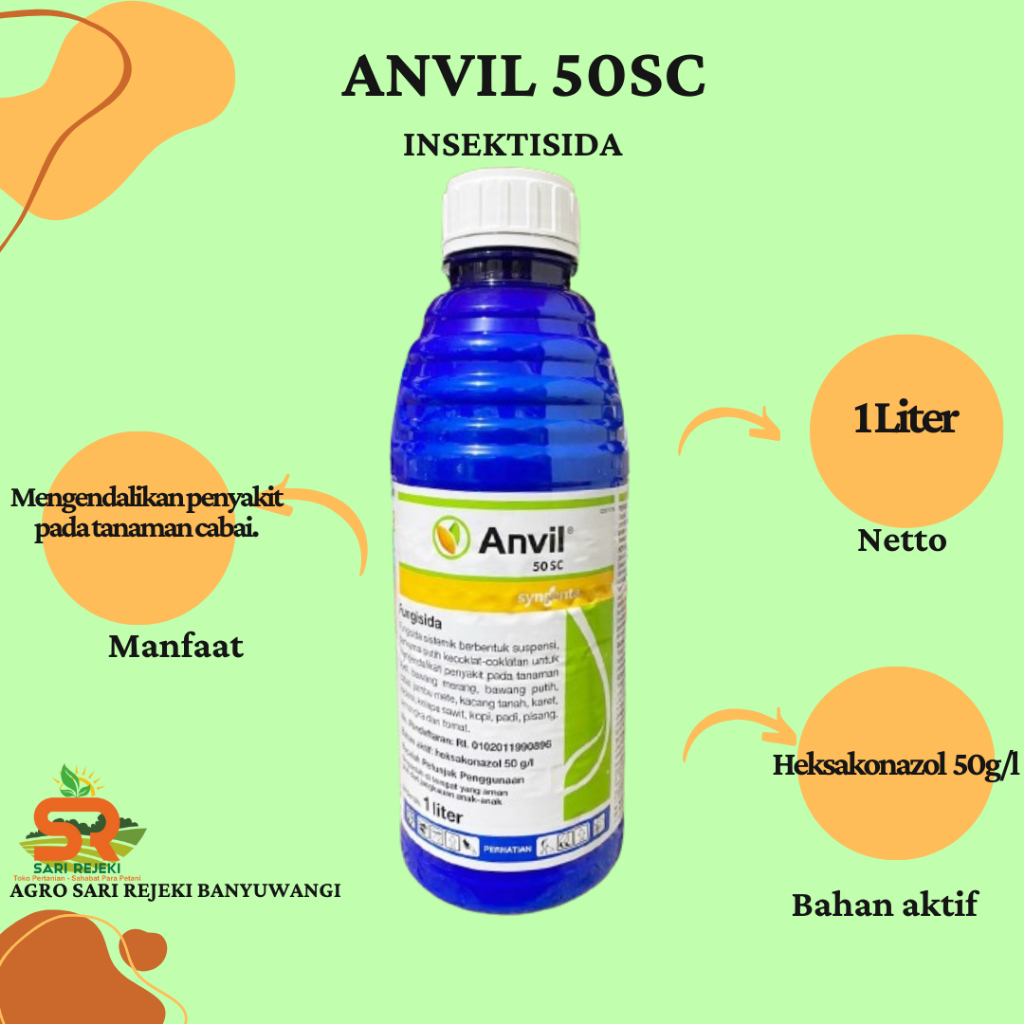 Jual ANVIL 50SC 1LITER FUNGISIDA SISTEMIK | Shopee Indonesia
