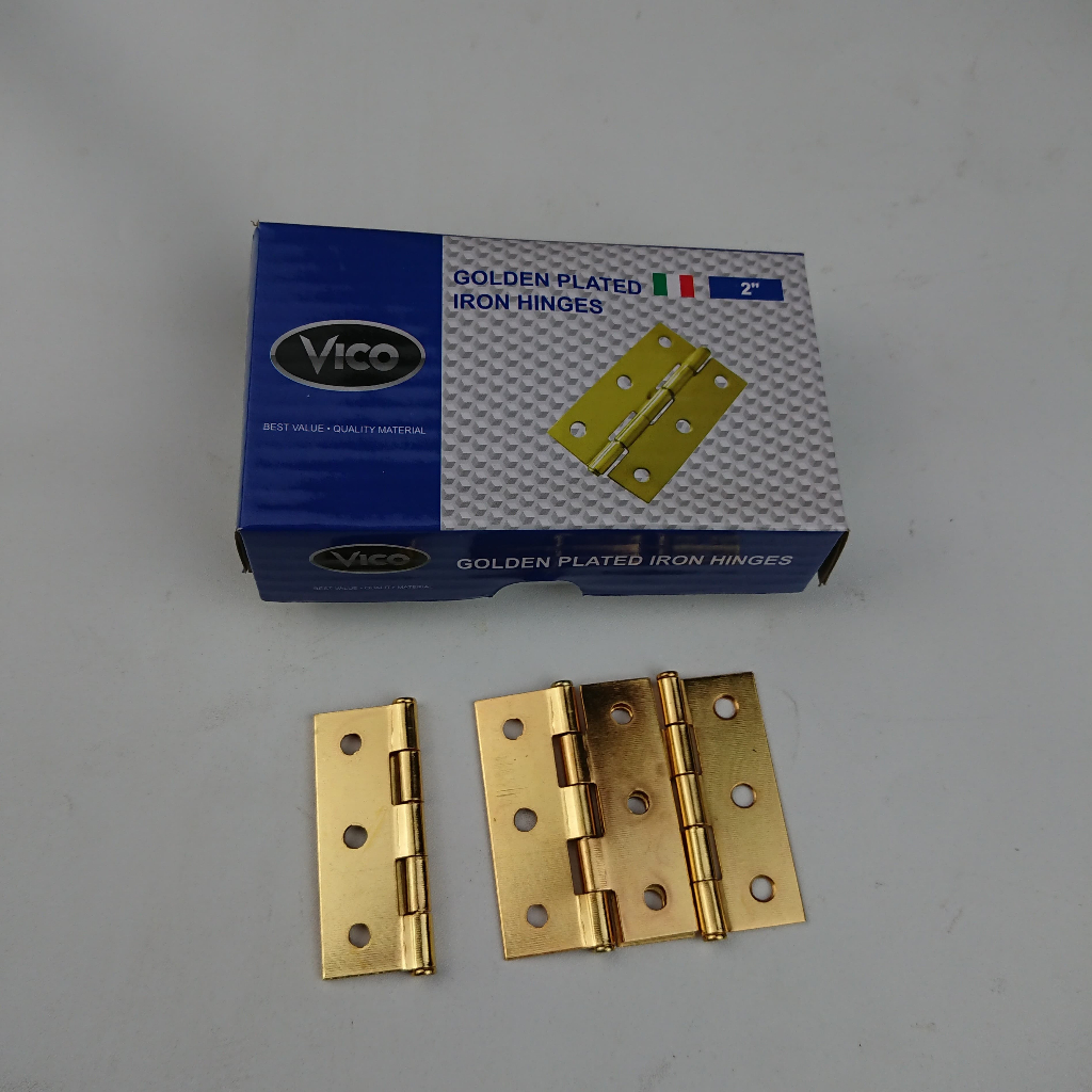 Jual Engsel Lemari, Jendela, Laci Ukuran 2 inch Vico Gold Kuningan ...
