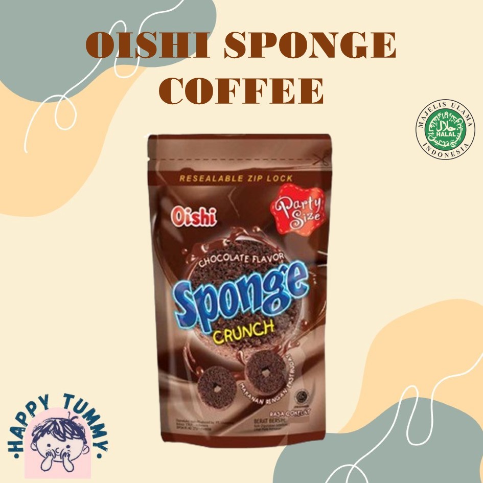 Jual Oishi Sponge Crunch 100 gr. biskuit. PCS | Shopee Indonesia