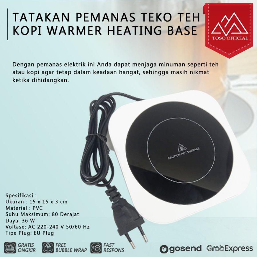 Jual PEMANAS ELEKTRIK COFFEE CUP WARMER PENGHANGAT MINUMAN PEMANAS KOPI ...