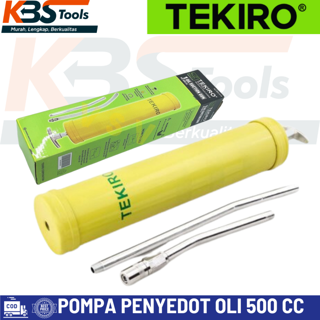 Jual TEKIRO Pompa / Penyedot Oli Tangan 500cc / Oil Suction Gun 500 CC ...