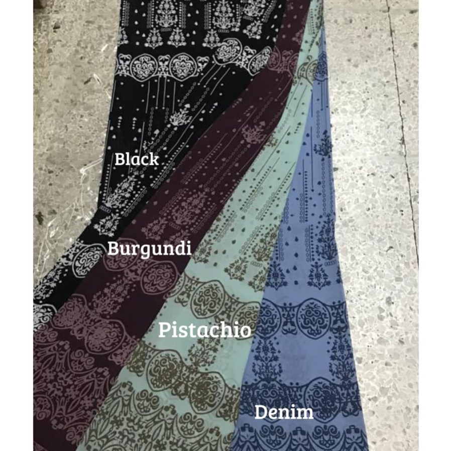 Jual Kain Bubble Crepe Pop Crepe Bahan Chiffon Motif Premium Meteran ...