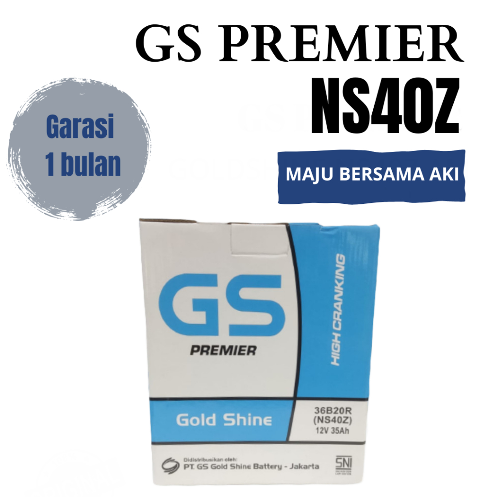 Jual Aki Mobil NS40Z GS Goldshine Battery Aki Mobil Avanza | Shopee ...