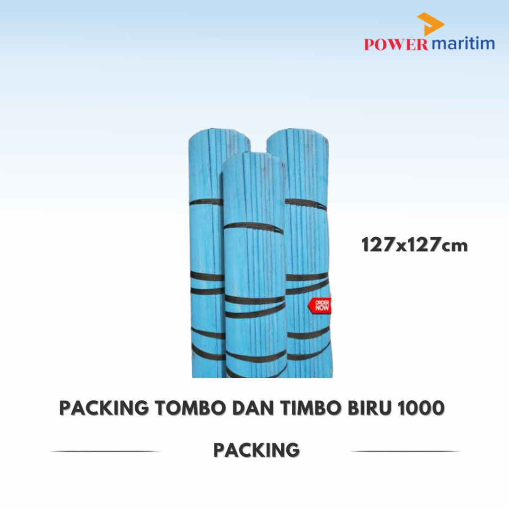 Jual Packing Tombo dan Timbo Biru 1000 Ukuran 127x127cm Tersedia Berbagai Ketebalan | Shopee ...