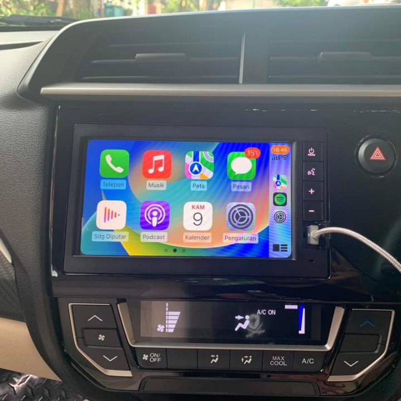 Jual head unit standar Honda Brio RS Apple carplay dan android auto ...
