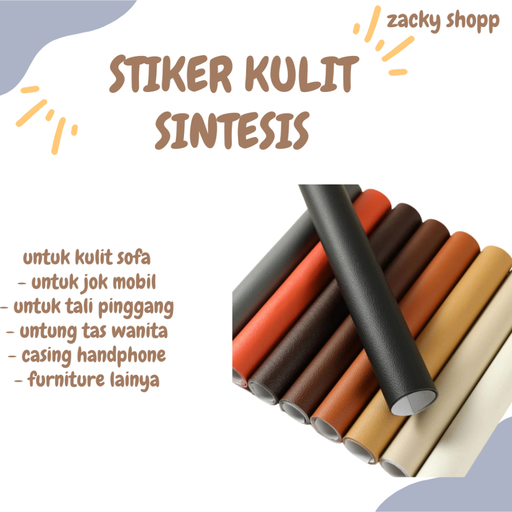 Jual Sticker Kulit Sofa Leather Repair Sticker Cover Perbaikan Kulit ...