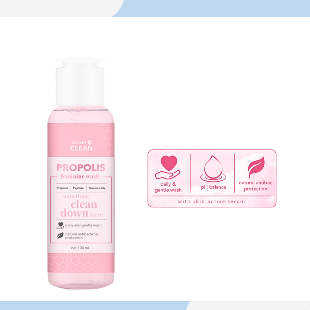 Jual Secret Clean Propolis Feminine Care | Shopee Indonesia