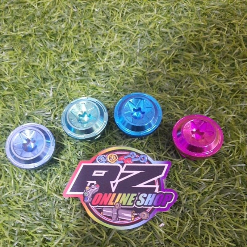 Jual baut oli all motor titanium model bintang | Shopee Indonesia