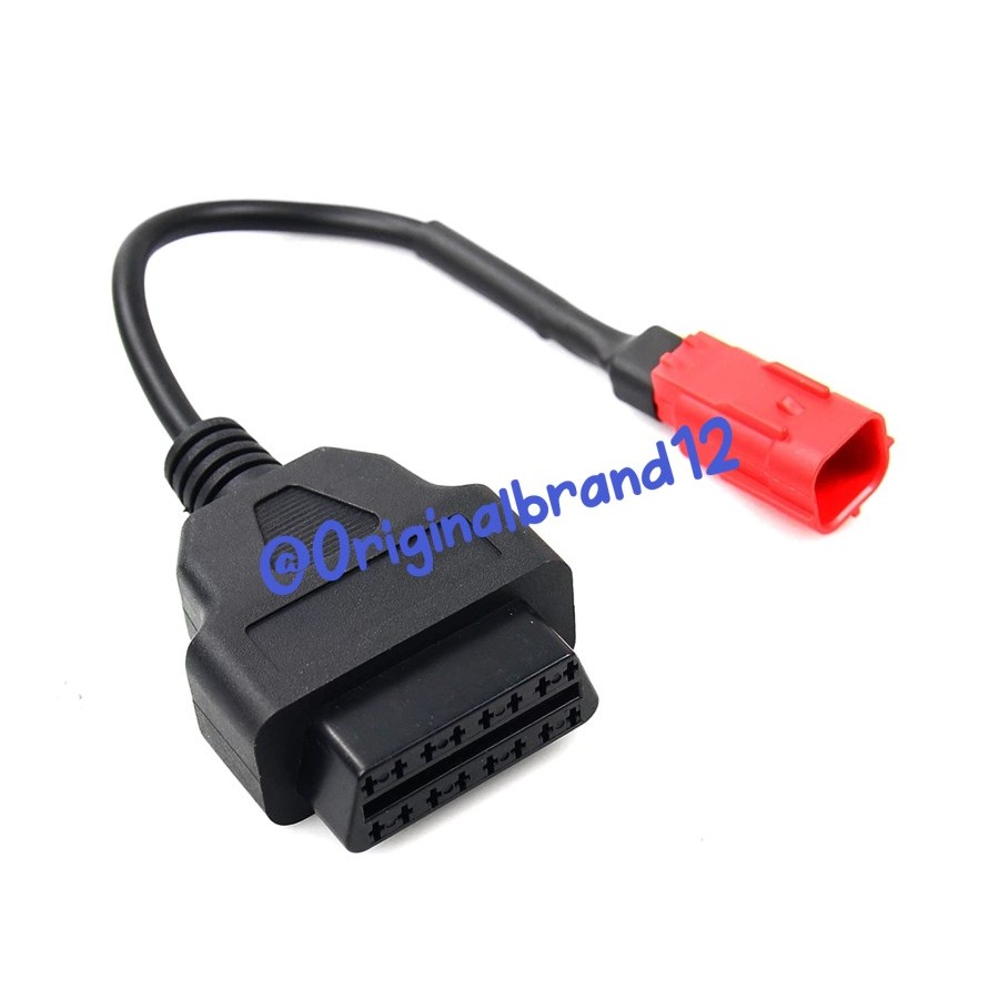 Jual Adapter kabel OBD2 DLC EURO 5 ECU Socket 16 pin to 6 pin | Shopee ...