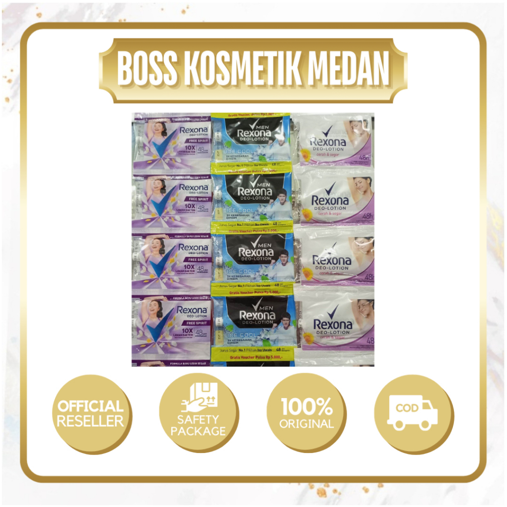 Jual Rexona/ POSH Deodorant Sachet ALL VARIANT READY | Shopee Indonesia