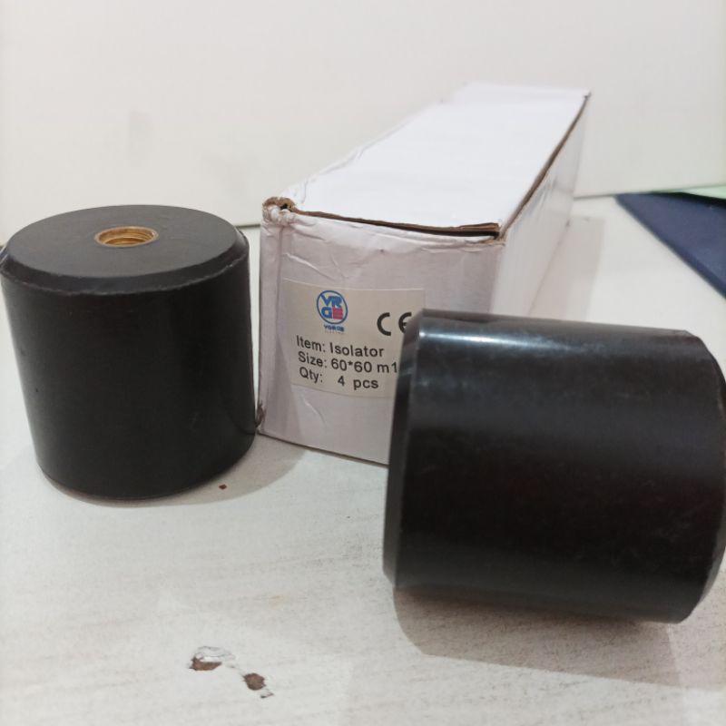 Jual Isolator dudukan Busbar 60x60 M12 Coklat VORGE | Shopee Indonesia